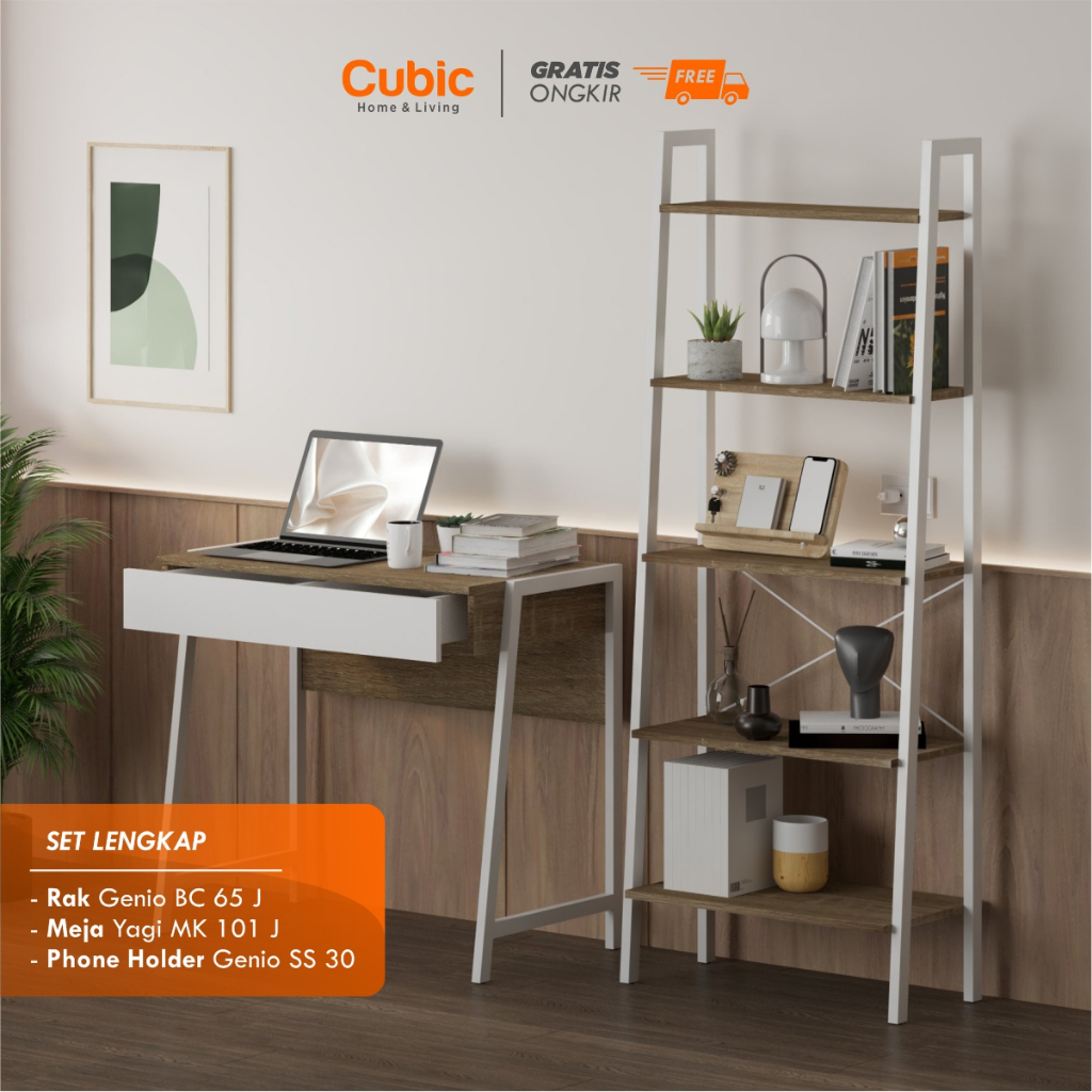Jual Cubic Paket Hemat Meja Rak Kerja Kantor / Meja Tulis Belajar Home ...