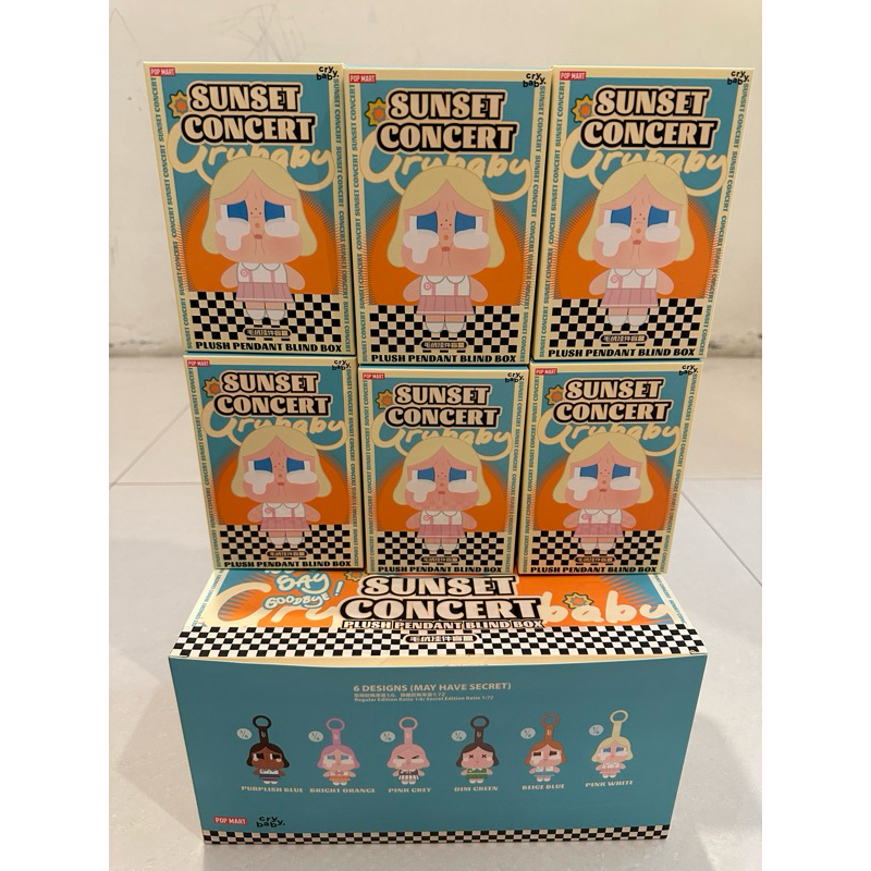 Jual cry baby sunset concert original popmart. ready stock lengkap ...