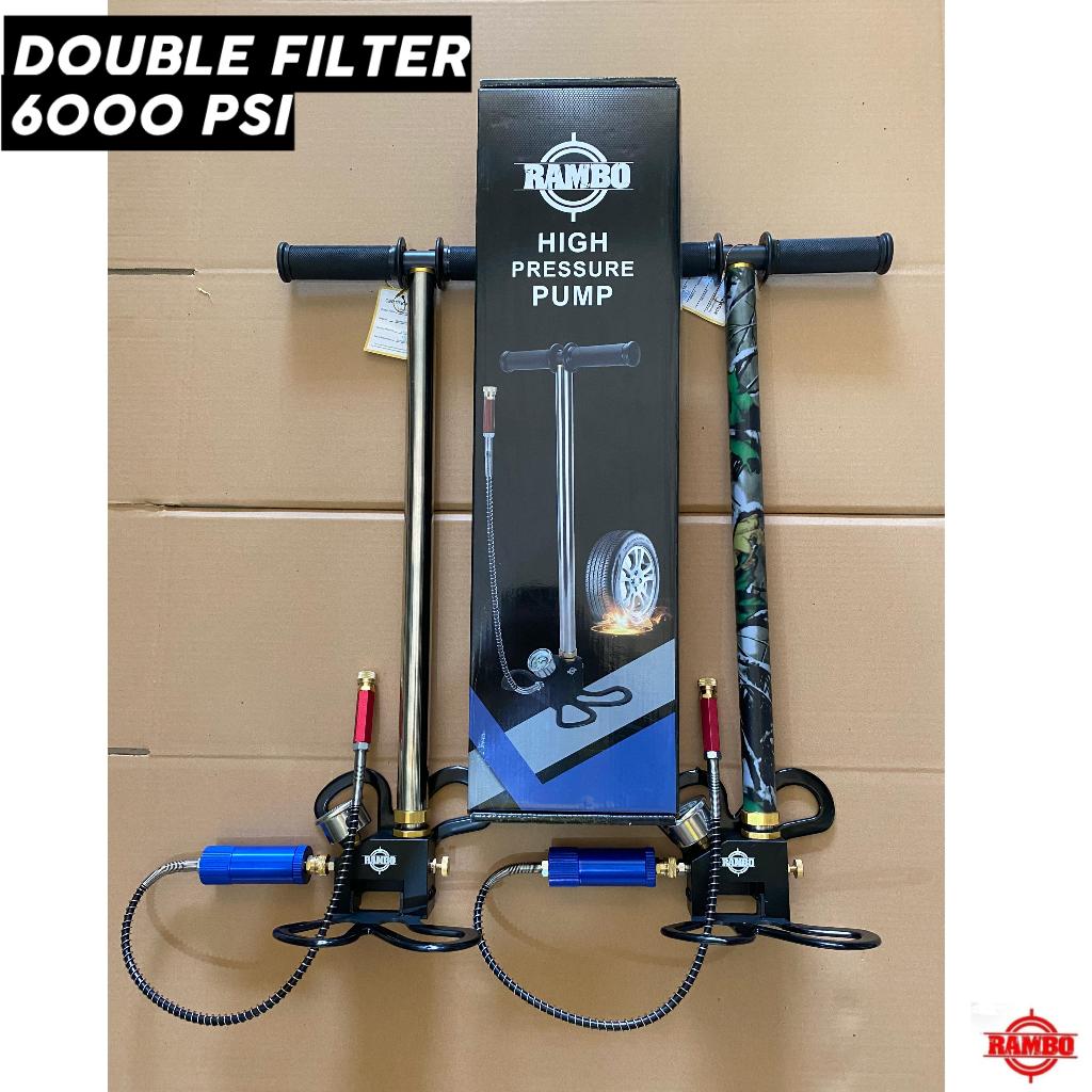 Jual Pompa PCP Double Filter RAMBO Filter Besar 6000 PSI | Shopee Indonesia