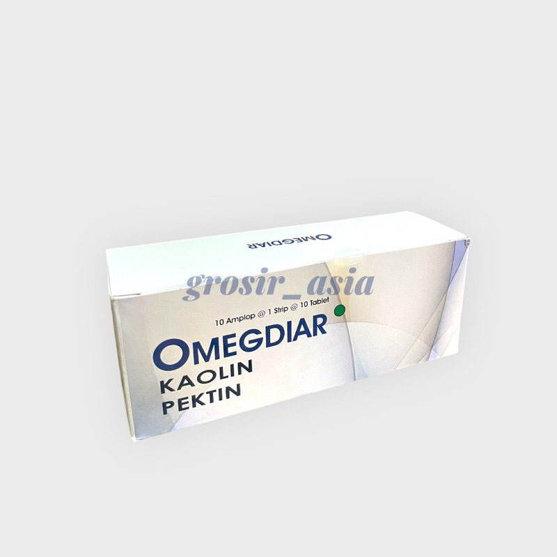 Jual Omegdiar Kaolin Pektin 1 Box Isi 10 Strip | Shopee Indonesia