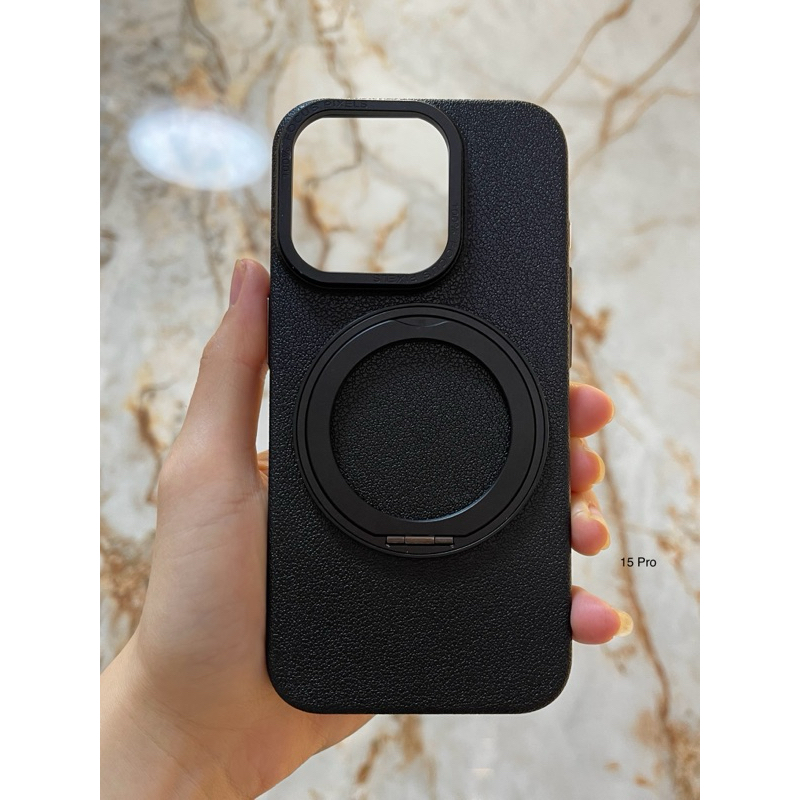 Jual New Case Iphone 15 Pro Standing 360 Pro Casing Black Premium ...