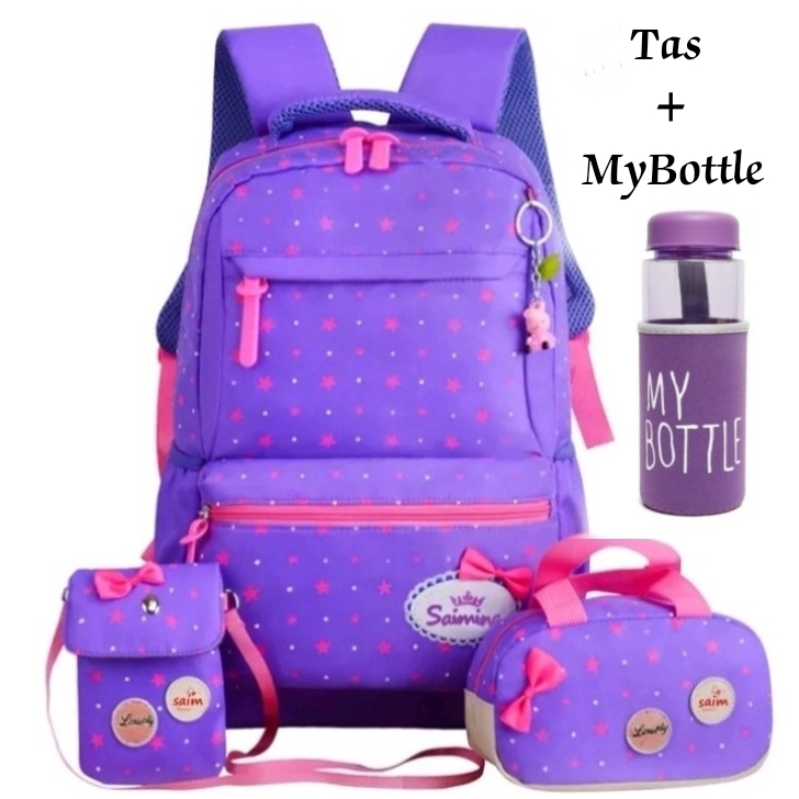Jual [ COD ] Tas Sekolah Anak Tk 1 Set -Tas ransel sekolah anak ...