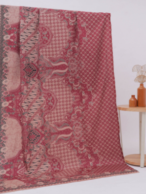 Jual Kain Batik Potongan Dobby Premium Solo Motif Wunga Wari | Shopee ...