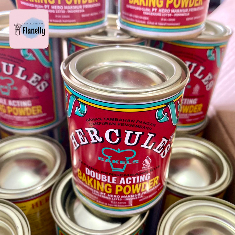 Jual HERCULES BAKING POWDER DOUBLE ACTING 110gr | Shopee Indonesia