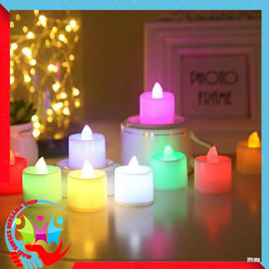 Jual MSBS Lilin Led Mini Candle Light Lamp Dekorasi Kamar Tidur Rumah ...