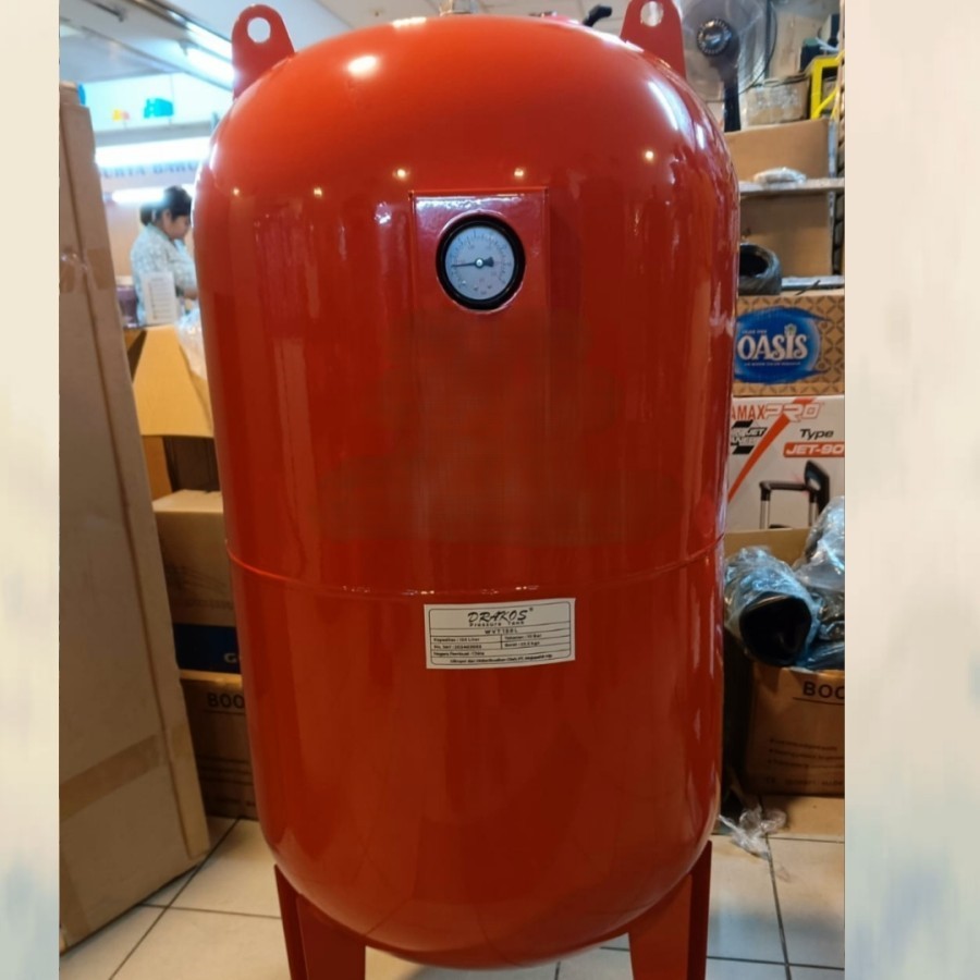 Jual PRESSURE TANK 300 LITER 16 BAR PRESURE TANK DRAKOS WVT300 Liter 16 ...