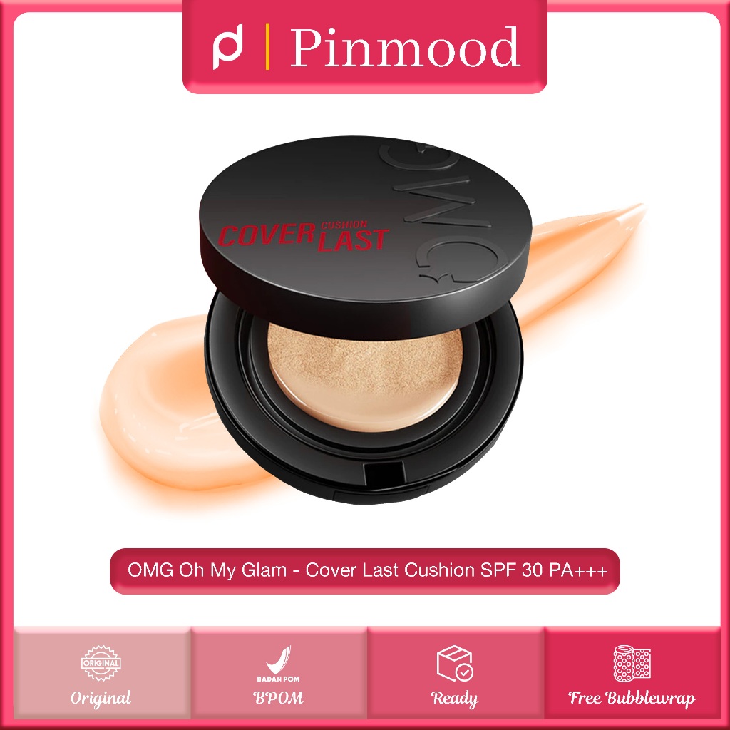Jual OMG OH MY GLAM - COVERLAST CUSHION ( 15 g ) - Cushion Wajah High ...
