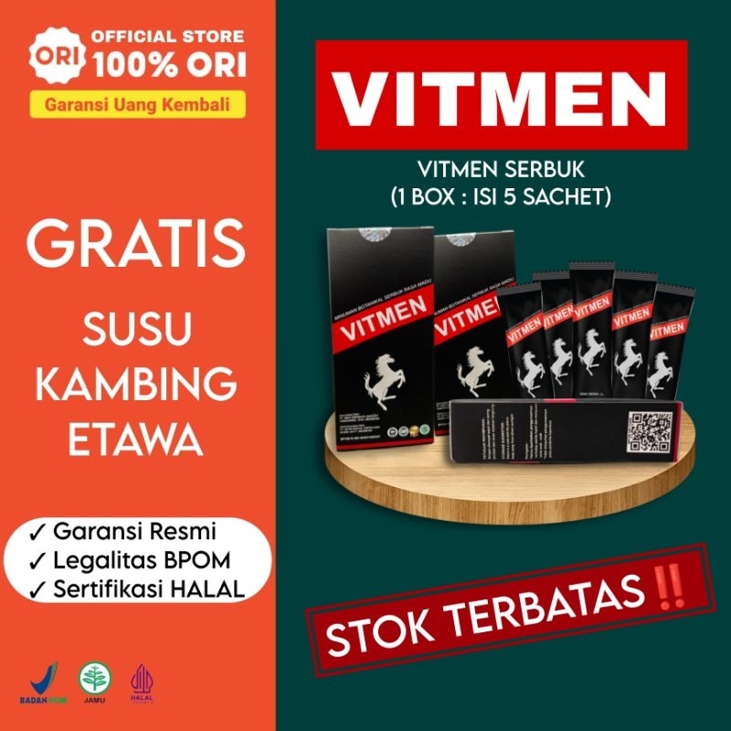 Jual VITMEN SERBUK ORIGINAL (1 BOX ISI 5 SACHET) | Shopee Indonesia