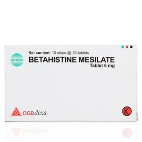 Jual Betahistine Mesilate 6mg 1 Box Isi 100 Tablet Deaxa | Shopee Indonesia