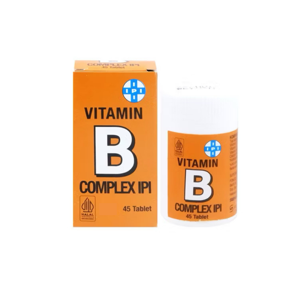 Jual IPI Vitamin B Complex - 1 botol 45 Tablet | Shopee Indonesia