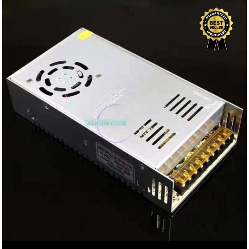 Jual Switching power supply 30A 12Volt LED CCTV PSU | Shopee Indonesia