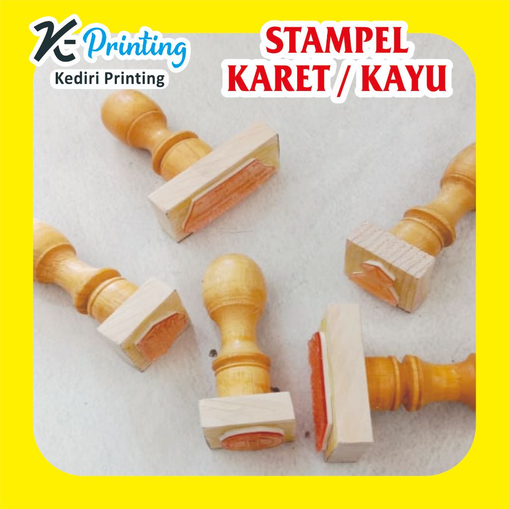 Jual STAMPEL KAYU / STAMPEL MANUAL / STAMPEL KARET/STAMPEL EKONOMIS ...