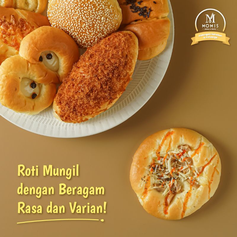 Jual Momis Bakery - Roti Mini All Varian Rasa | Shopee Indonesia