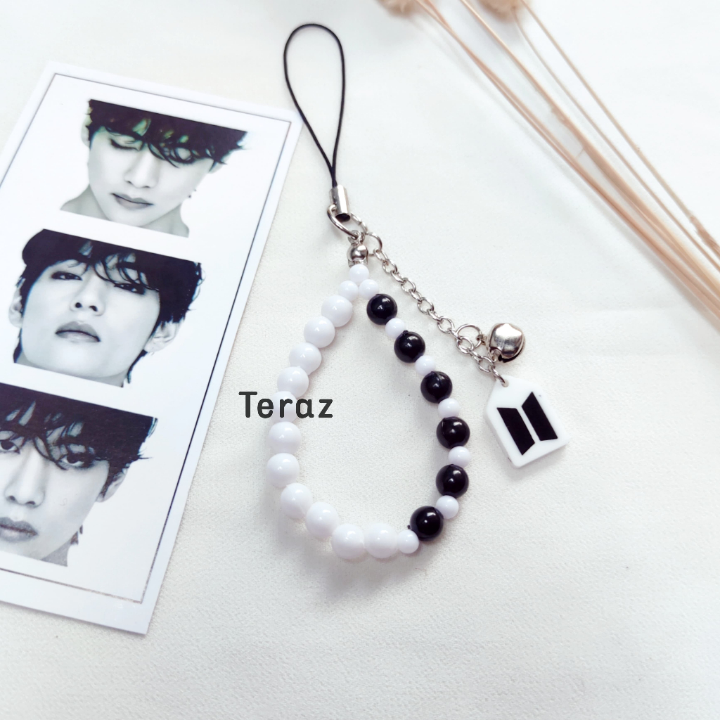 Jual GANTUNGAN HANDPHONE HP DAN LOGO BTS FREE STICKER LOGO BTS | Shopee ...