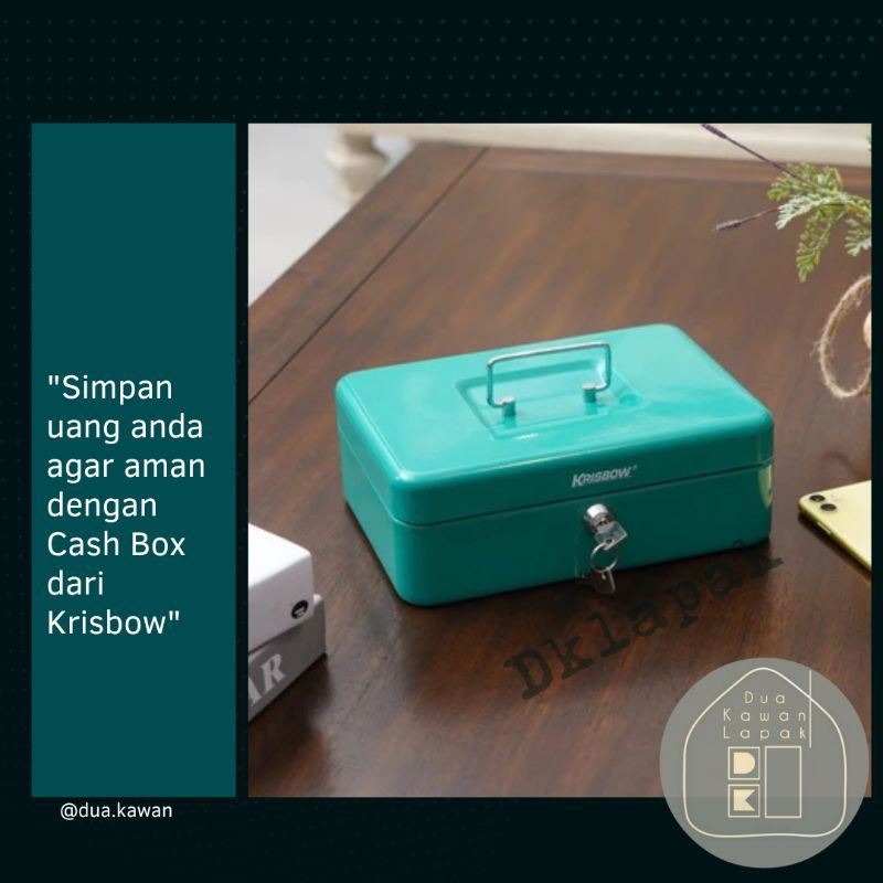 Jual Krisbow Cash Box 25 Cm | Shopee Indonesia