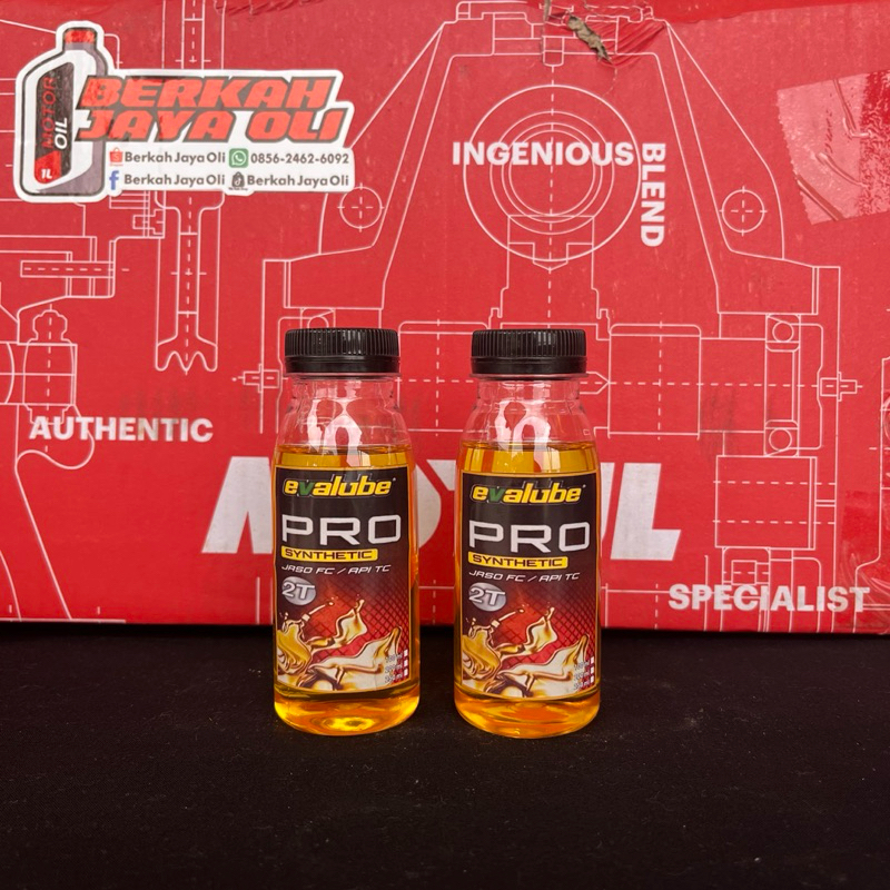 Jual Oli Samping Evalube Pro 2T - Kemasan Repack 100ml “ORIGINAL ...