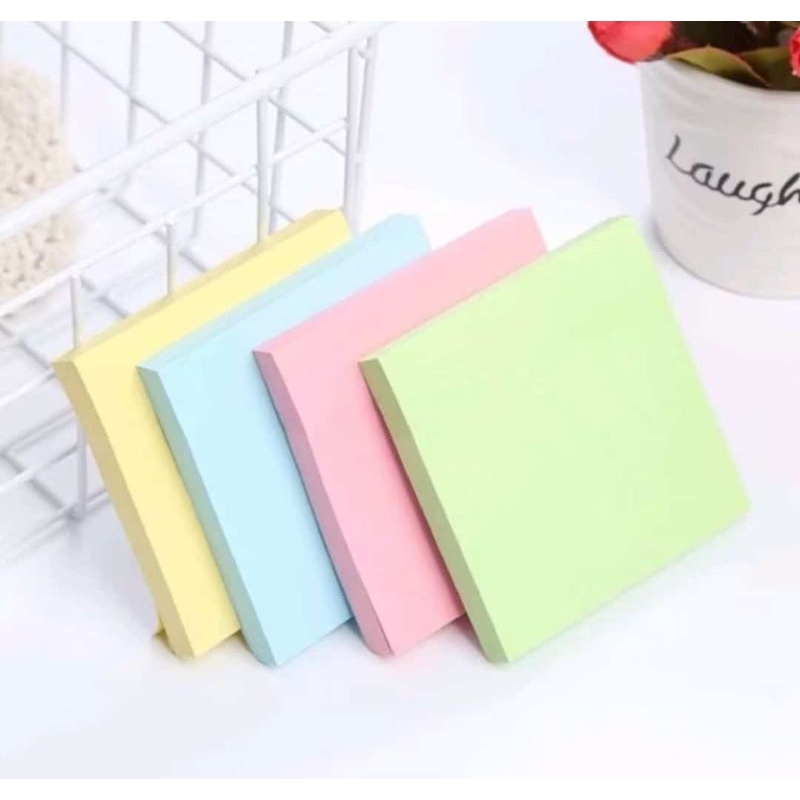 Jual Sticky notes warna warni polos | Shopee Indonesia