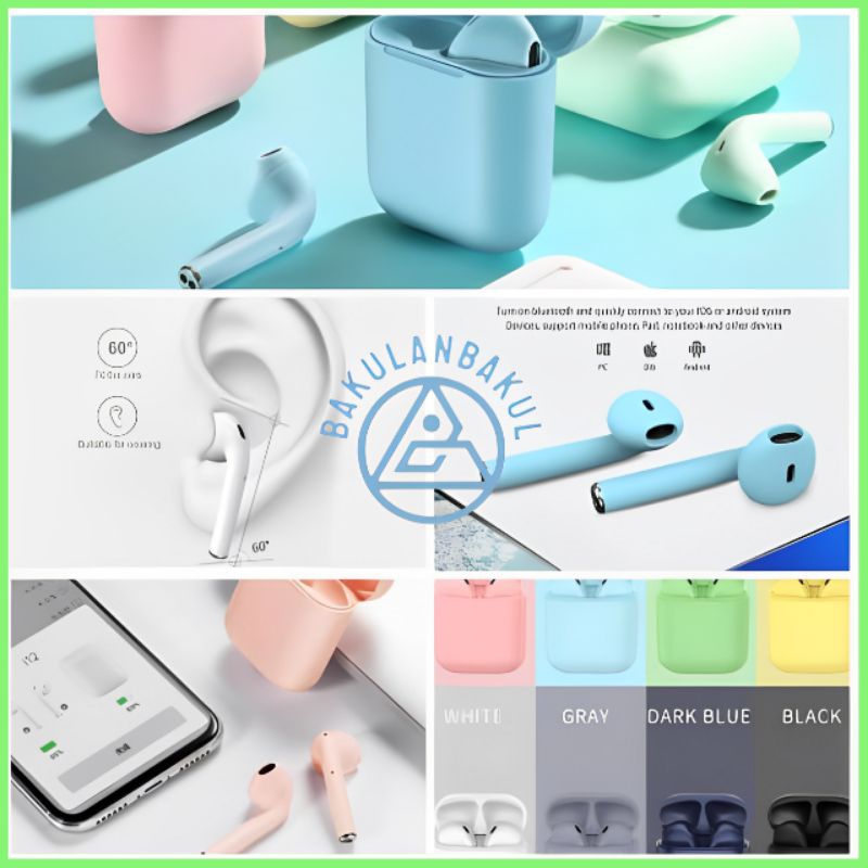 Jual Headset Bluetooth Wireless Android dan Iphone Nirkabel Earphone ...