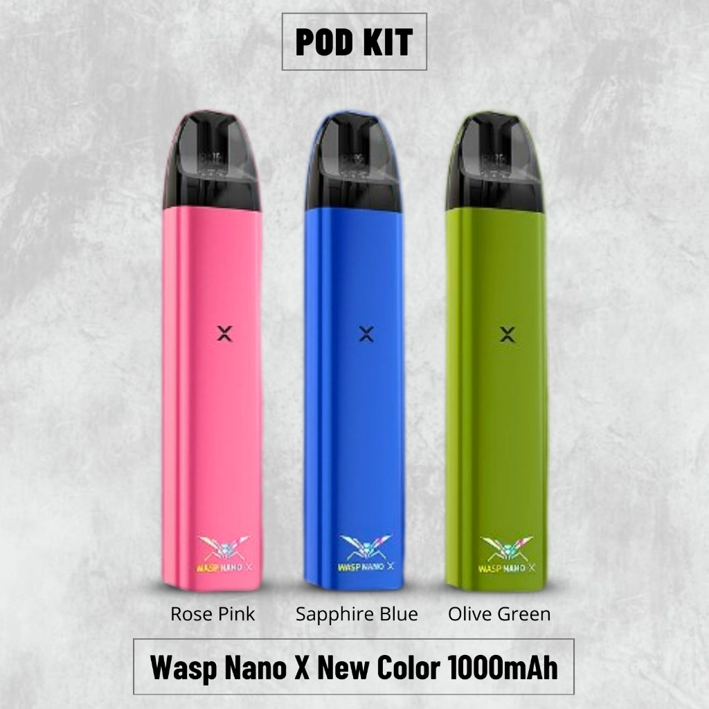 Jual Wasp Nano X New Color Edition 1000mAh Pod Kit Authentic by Oumier ...