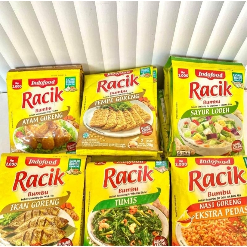 Jual bumbu racik indofood lengkap varian | Shopee Indonesia
