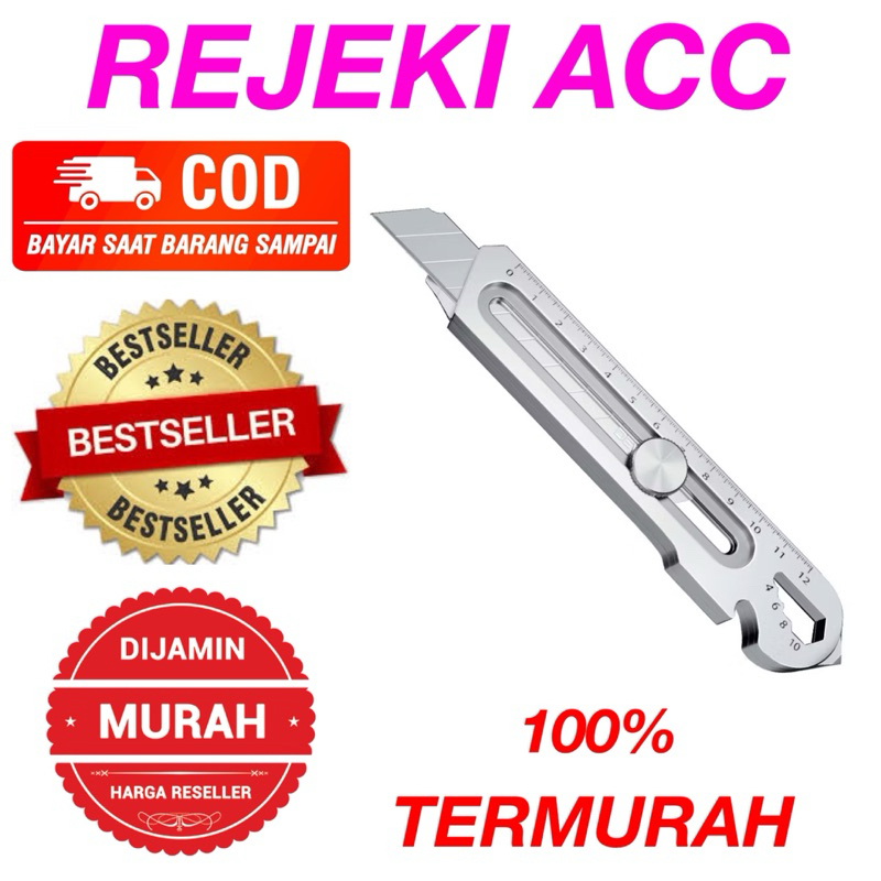 Jual Cutter Pisau Tajam Besar Kater Baja Stainless Anti Karat Bahan ...