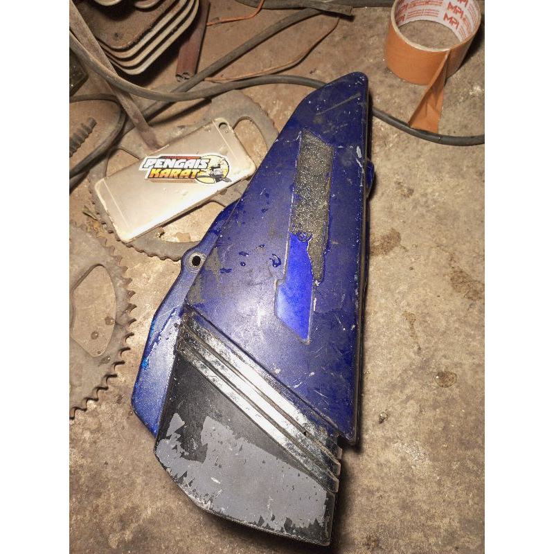 Jual box accu coverside bsok aki Yamaha RX-King original bekas hanya ...