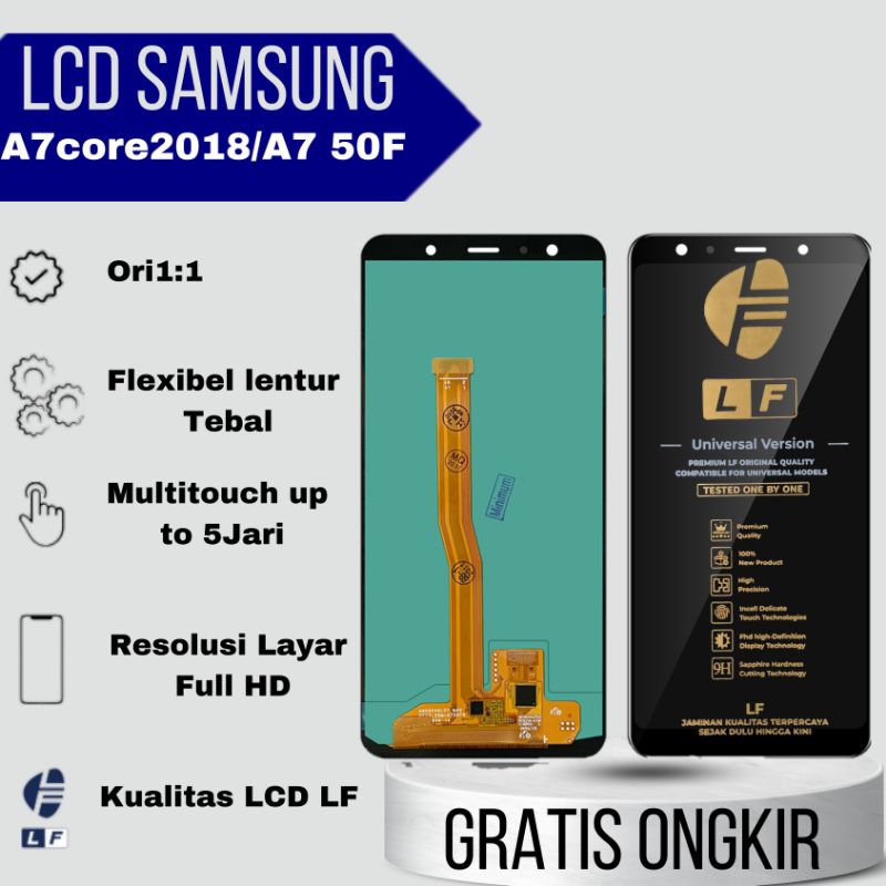 Jual ORIGINAL LCD SAMSUNG A7 2018 / A750F ORIGINAL FULLSET LIFE FUTURE ...
