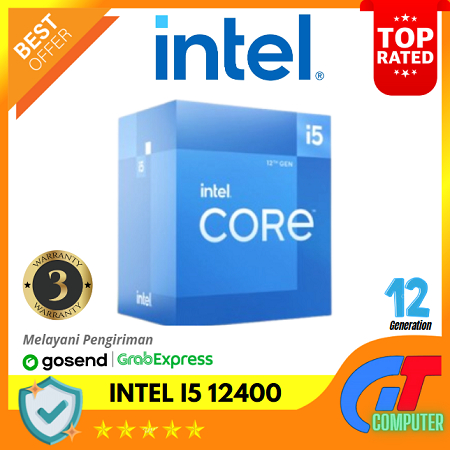 Jual Intel Core i5-12400 Processor BOX Alder Lake LGA1700 12th | Shopee Indonesia