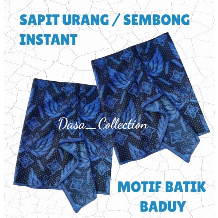 Jual SAPIT URANG INSTANT SIAP PAKAI MOTIF BADUY SEMBONG INSTANT MOTIF ...