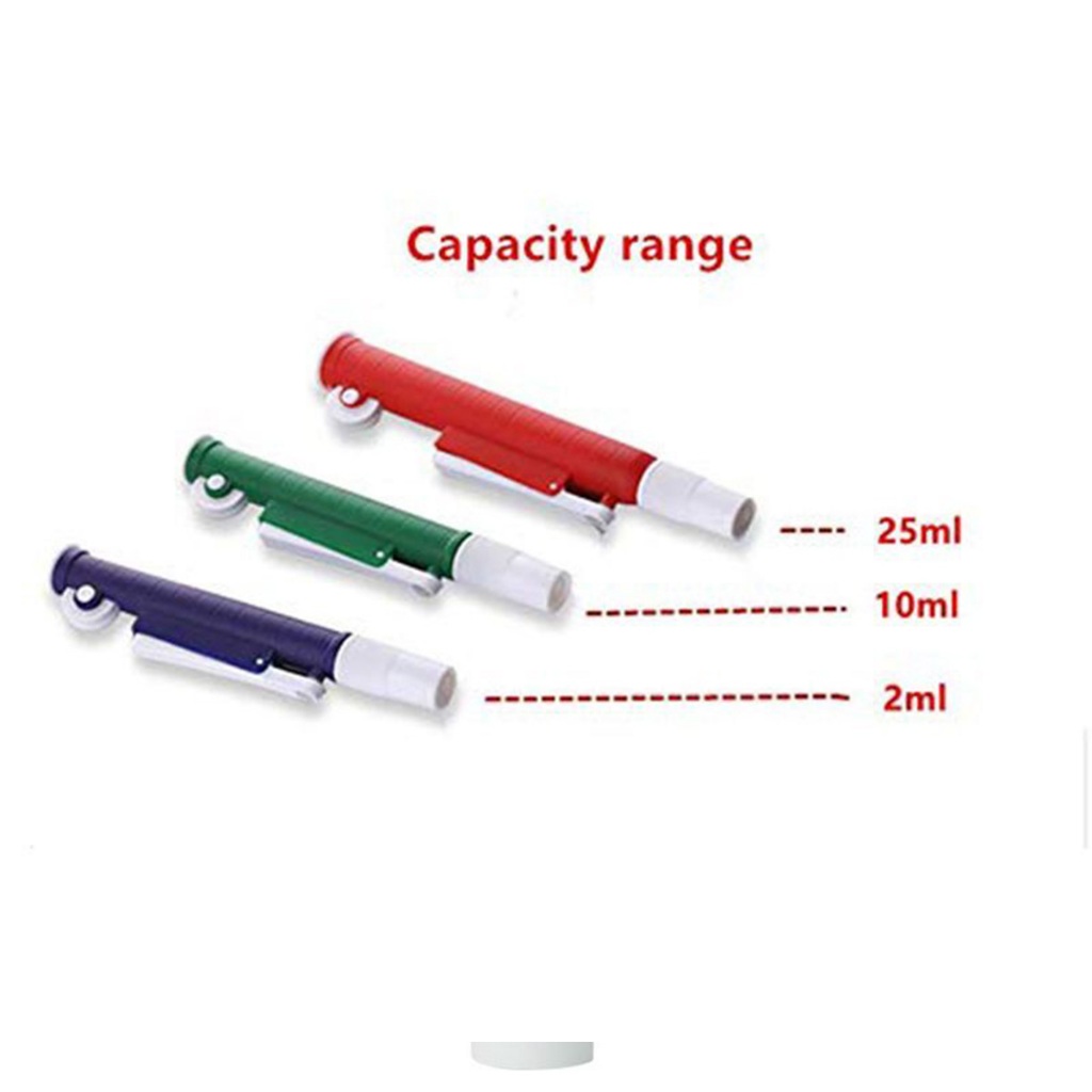 Jual Pipette Filler Pump/ Pipette Pump untuk pipet / Lab Pipette Pump 2ml 10ml 25ml | Shopee ...