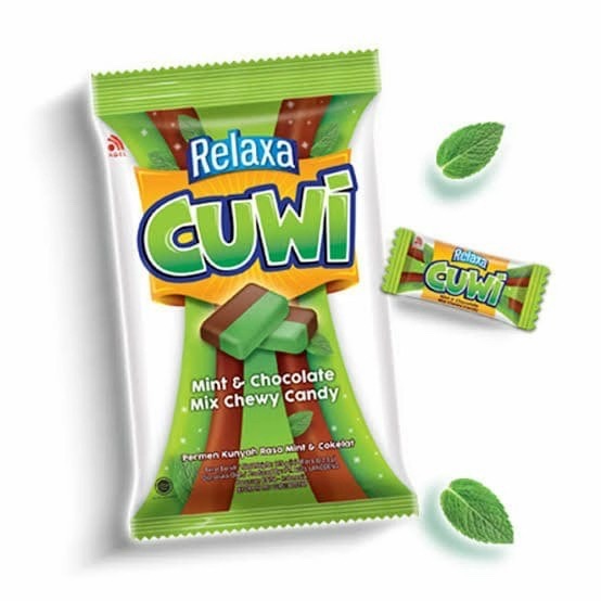 Jual Relaxa Cuwi Permen Mint Chocolate Chewy Candy (isi 50 pcs ...