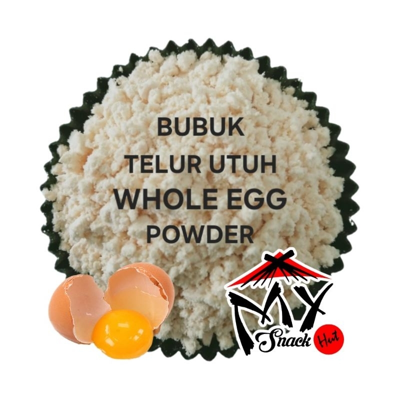 Jual WHOLE EGG POWDER 50GR TEPUNG TELUR UTUH BUBUK TELOR PUTIH KUNING ...