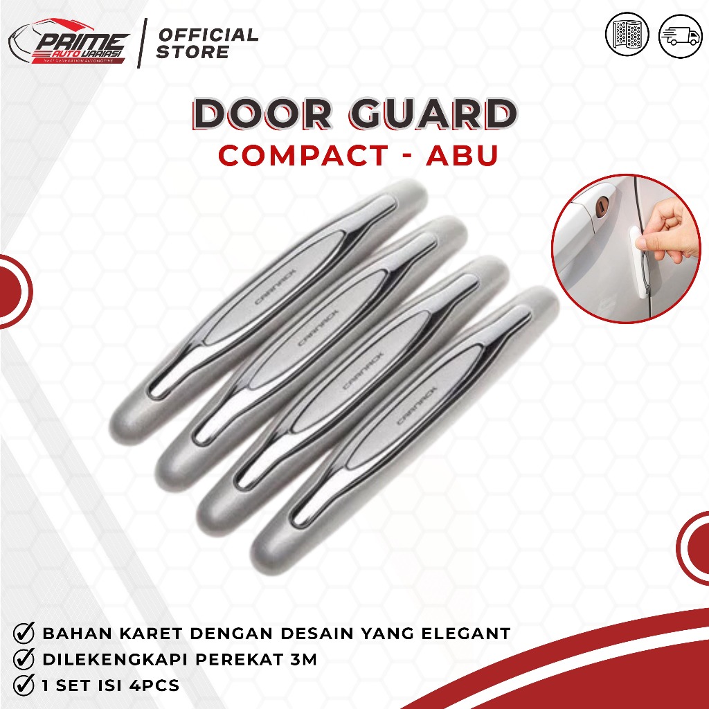 Jual Door Guard Mobil Pelindung Pintu Mobil Doorguard Compact - Abu ...