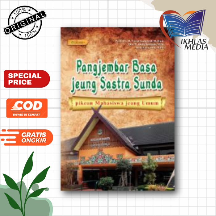 Jual Buku Pangjembar Basa Sunda Jeung sastra Sunda Untuk Mahasiswa dan ...