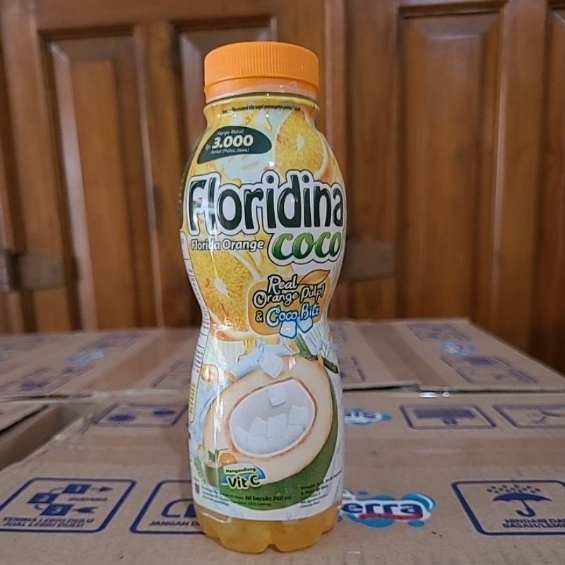 Jual FLORIDINA ORANGE COCO MINUMAN JERUK 350 ML | Shopee Indonesia