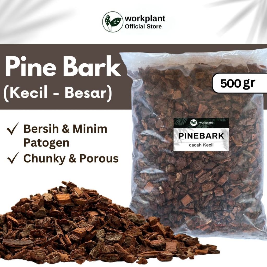 Jual Workplant - Pine Bark Kulit Pinus Cacah Media Tanam Pinebark Untuk ...