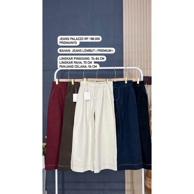Jual JEANS PALLAZO | Shopee Indonesia