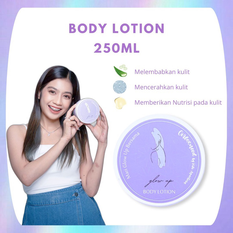 Jual Handbody glow up girlssneed by kiki agustina 250 ml(kemasan ...