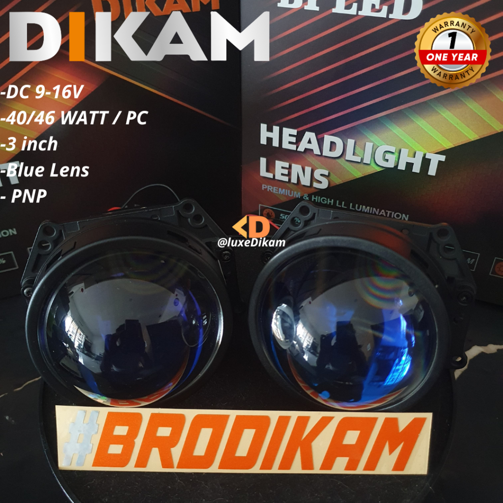Jual Lampu Biled Mobil DIKAM A13 3INCH PNP | Shopee Indonesia