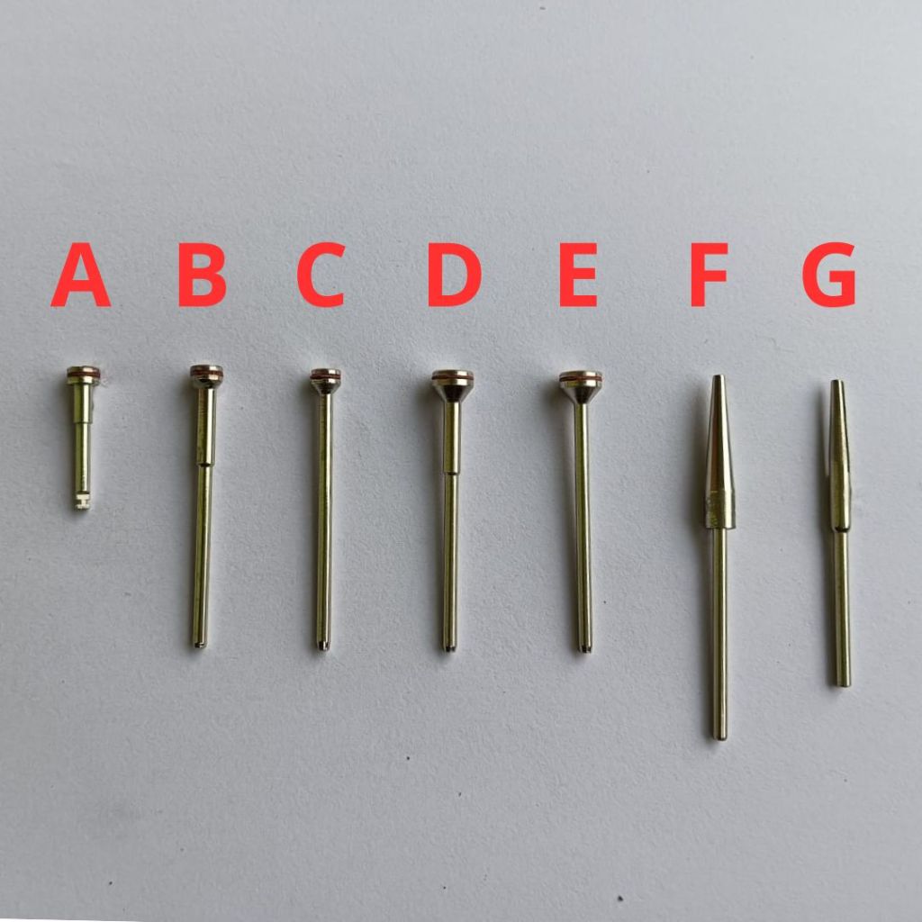 Jual Gagang Mata Gerinda Dental Lab Mandrel Mandrill Dental Bur Cotton ...