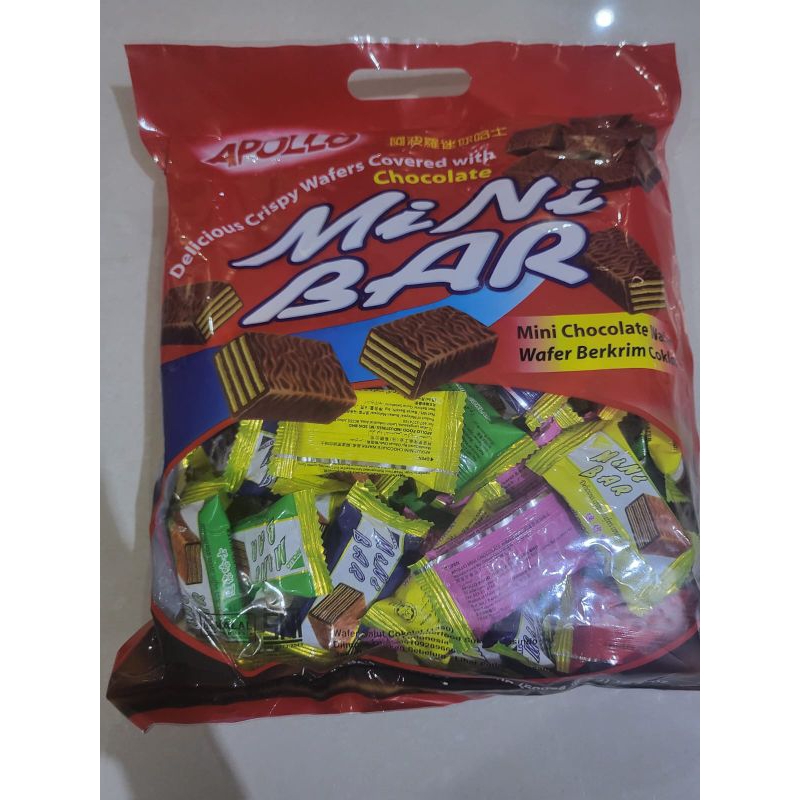 Jual THG APOLLO Wafer Coklat Mini Bar Chocolate Oleh-oleh Snack ...