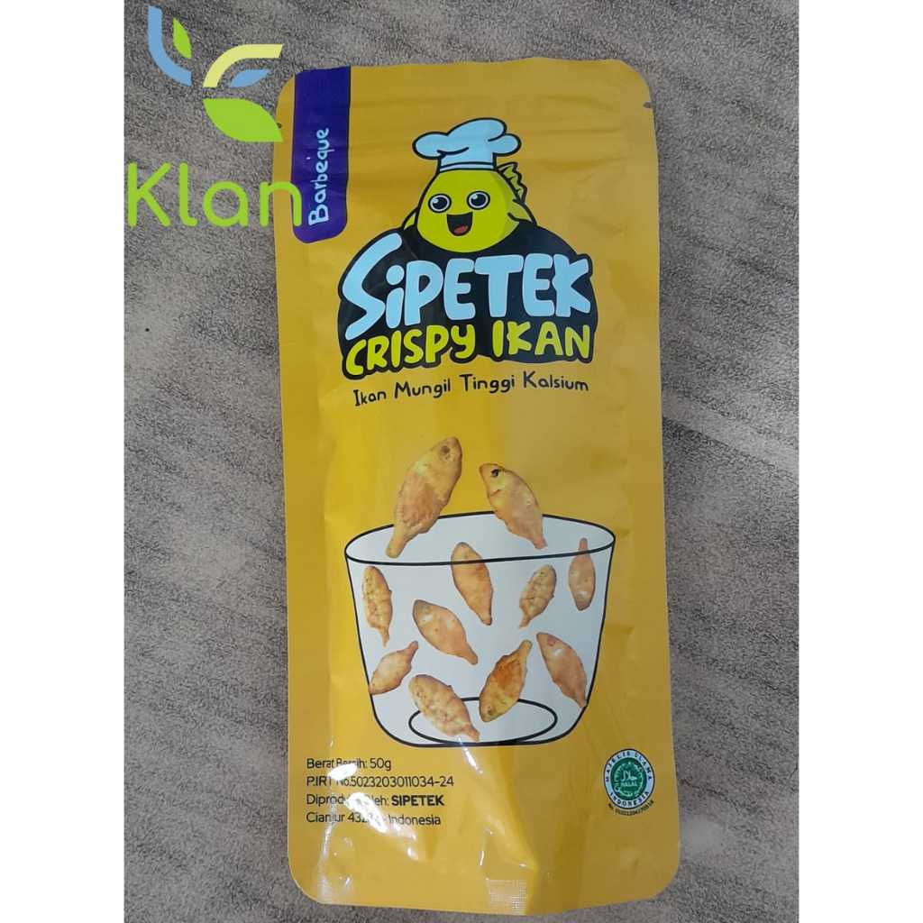 Jual SI PETEK CRISPY IKAN RASA BBQ/ SIPETEK IKAN CRISPY SIAP MAKAN ...