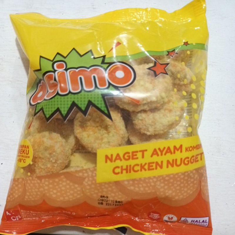 Jual Asimo Nugget Ayam Kombinasi 250g | Shopee Indonesia