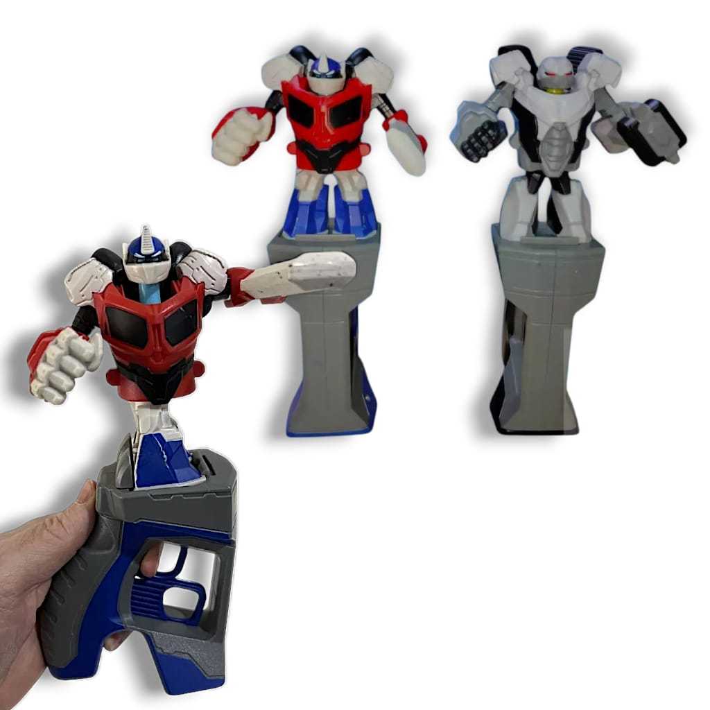 Jual Mainan Pencet Figure Transformer Optimus Prime & Megatron SET ...