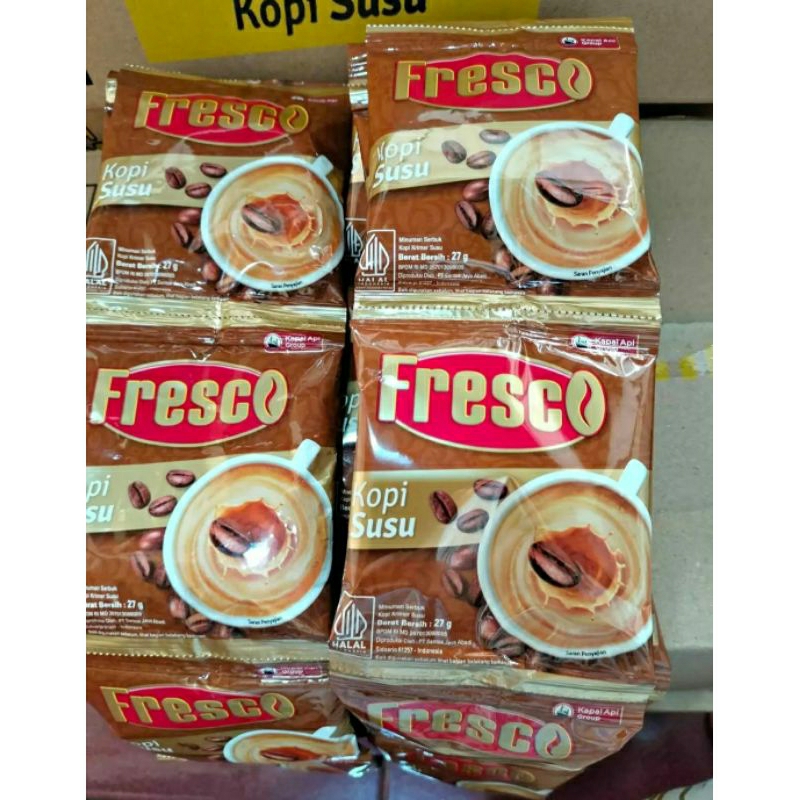 Jual Fresco Susu | Kopi Susu | Promo 12 Scht 1 Renteng | Shopee Indonesia
