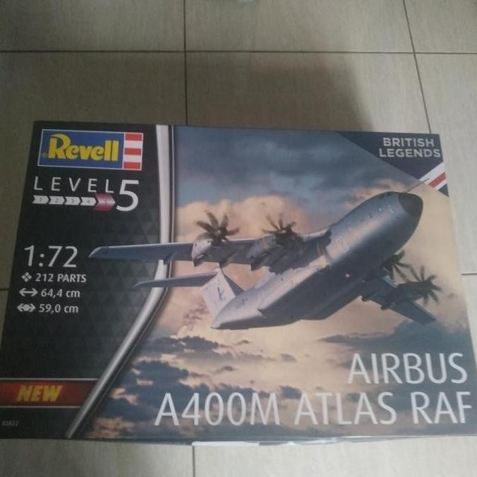 Jual New pesawat airbus A400M atlas RAF british legend 1/72 model kit ...