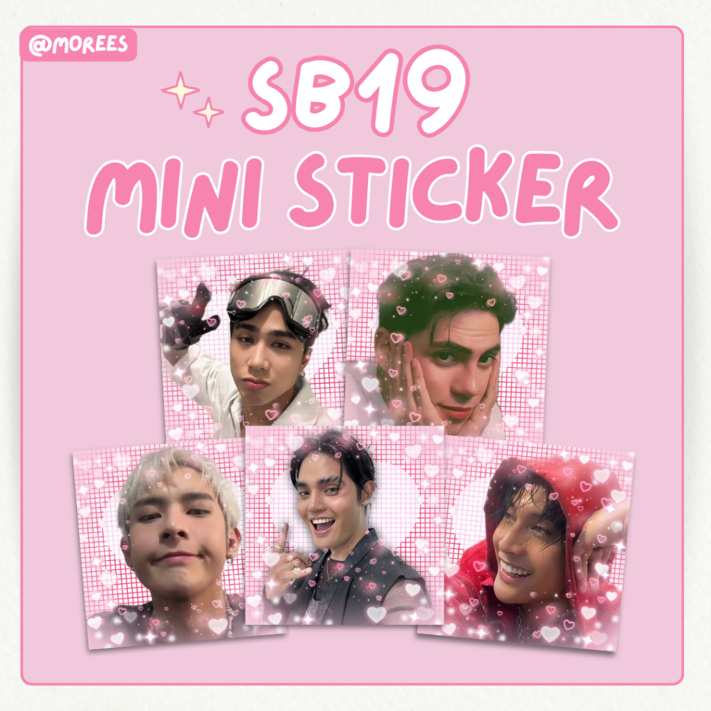 Jual SB19 MINI STICKER 1:1 | SB19 CUTE STICKER | Shopee Indonesia