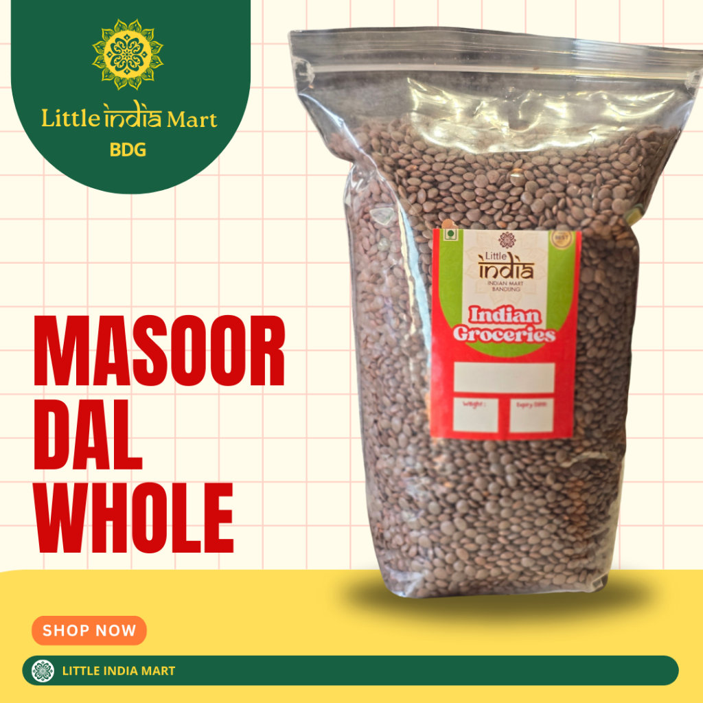 Jual Masoor Dal Whole 1kg Lentil India | Shopee Indonesia
