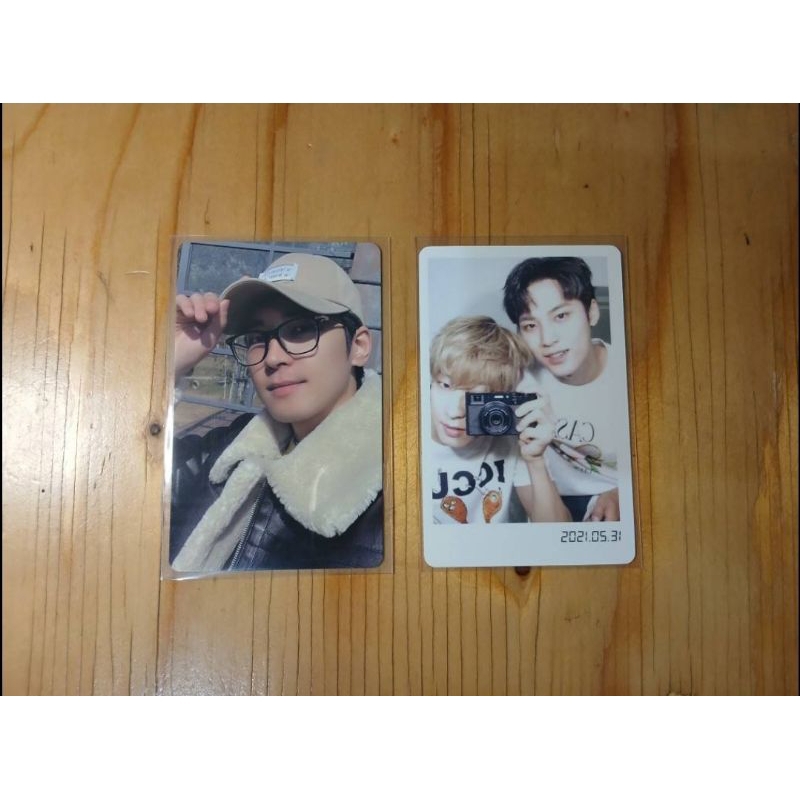 Jual PC WONWOO SEVENTEEN ITS 2 VOD TOPI COKELAT MINWON DICON | Shopee Indonesia