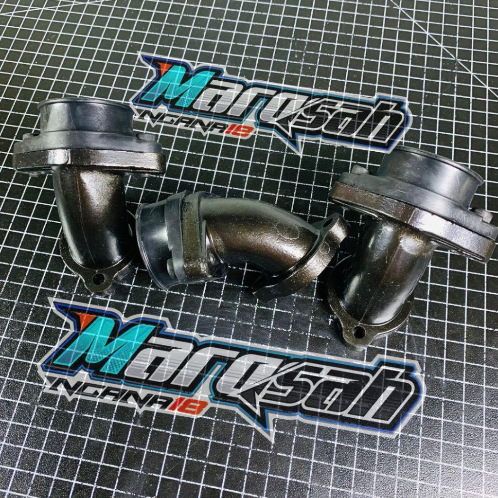 Jual MANIFOLD MANIPOL BEBEK INTAKE MIRING SMASH SUPRA GRAND REVO SUPRA ...